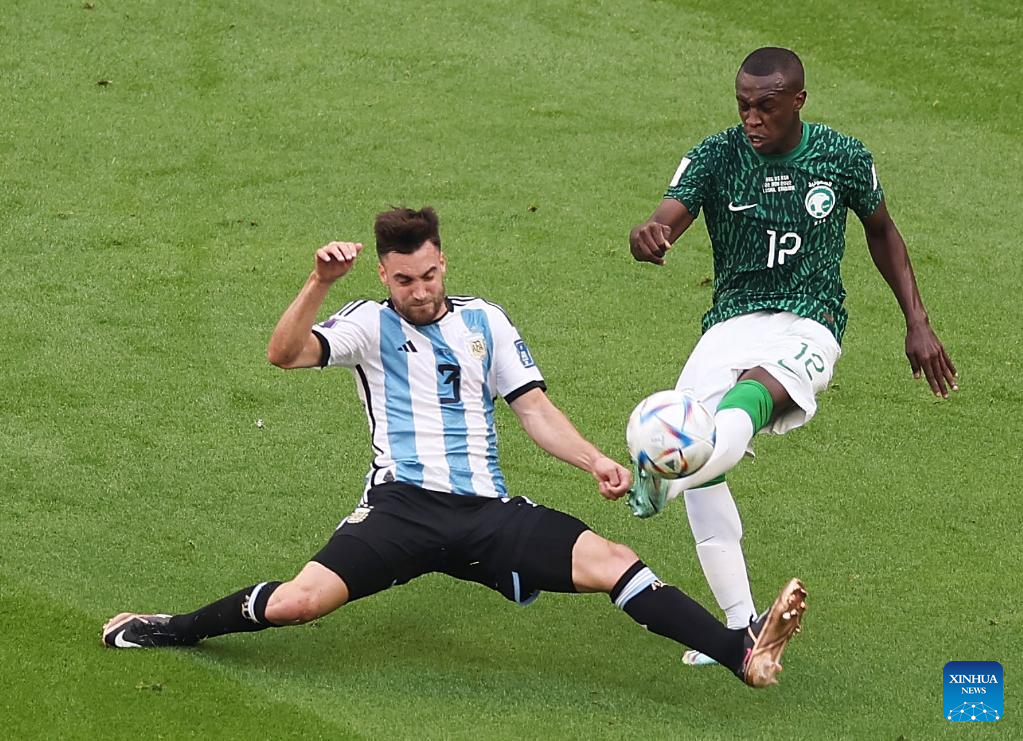 Saudi Arabia stuns Argentina in World Cup Group C_中安新闻_中安新闻客户端_中安在线