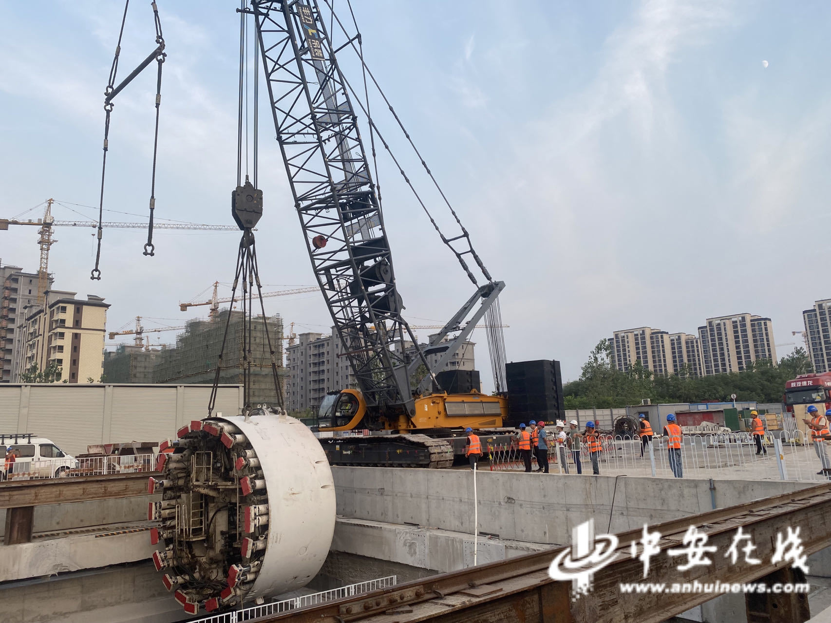 First phase of Hefei Metro Line 8 has fully completed tunneling_中安新闻_中安 ...